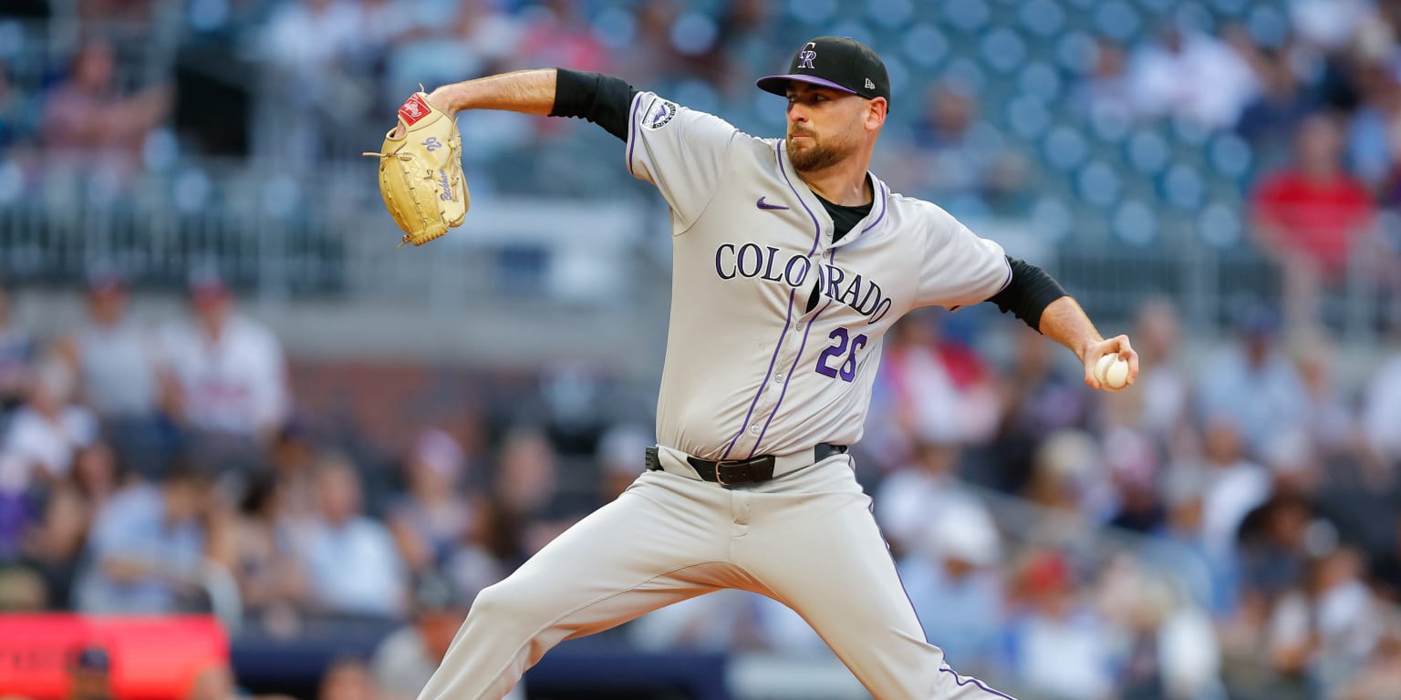 Gomber (6K), jonrones de Tovar, Toglia guían a Rockies en Atlanta