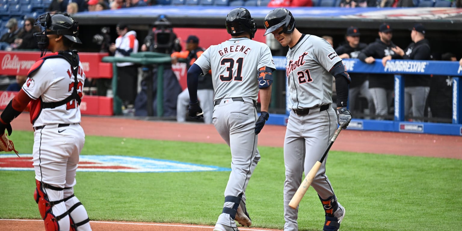 Riley Greene hits leadoff home run in Tigers' close loss