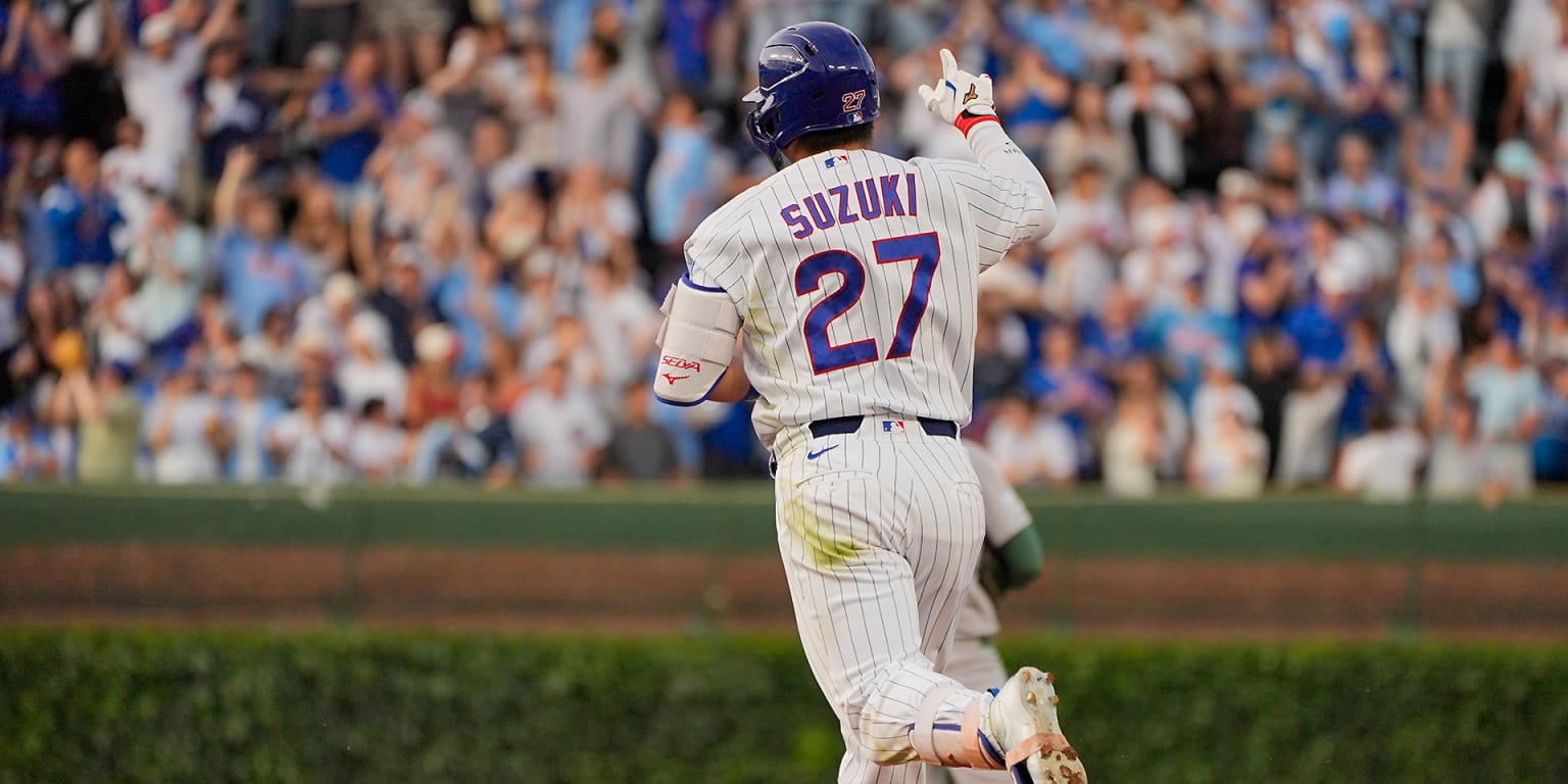 Suzuki turns page from tough stretch with homer, nice defensive plays ...