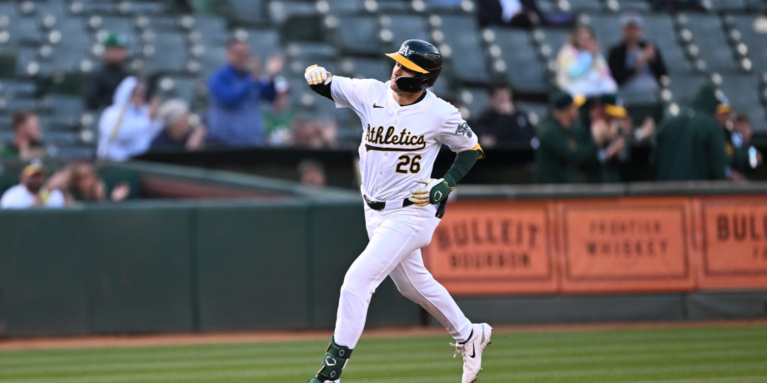 Tyler Nevin, double plays lead A's to win over Pirates