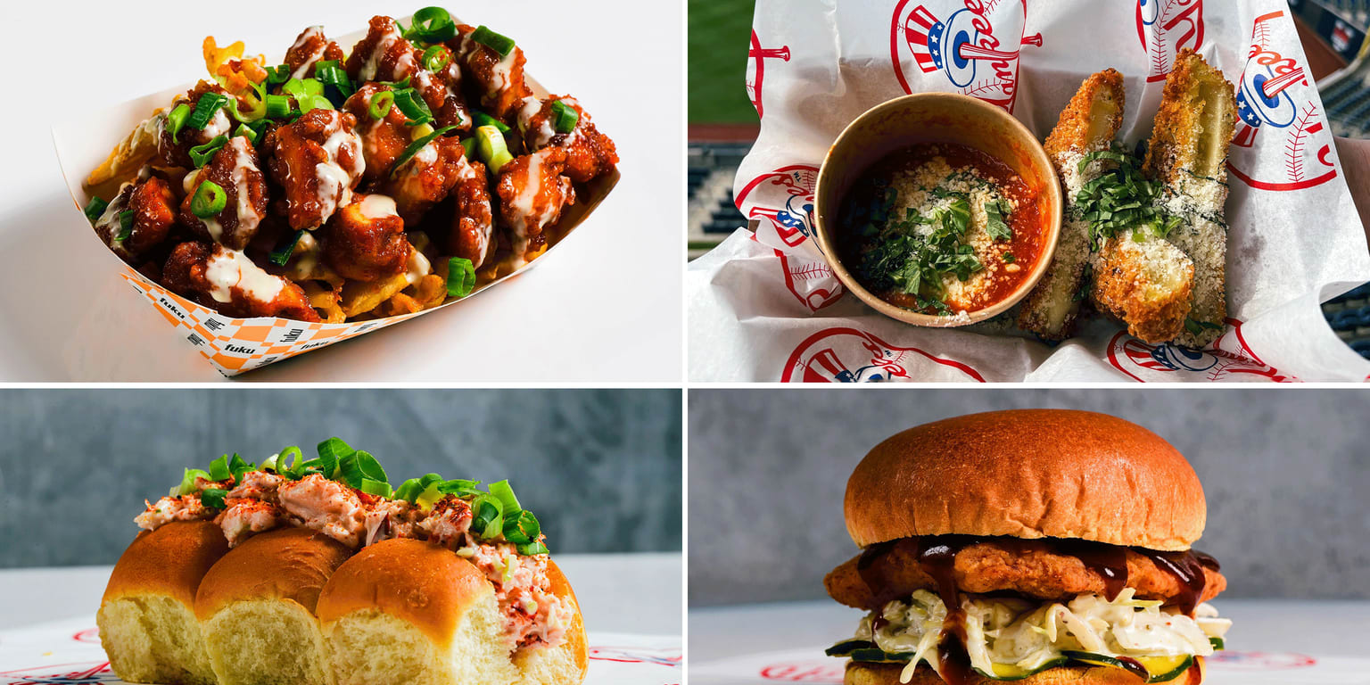 Yankees reveal new concession food items for 2026