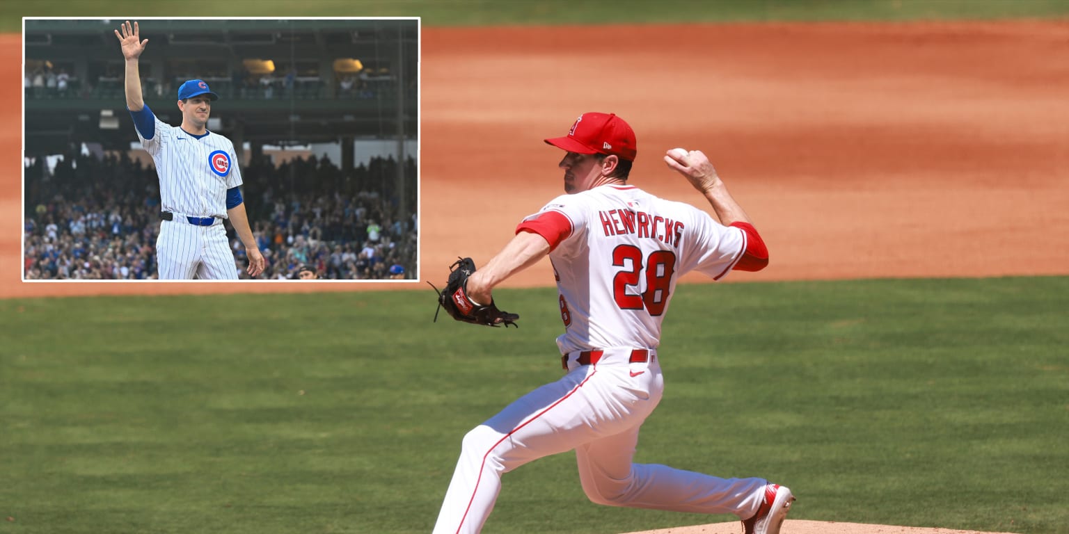 Kyle Hendricks faces Cubs for first time since joining Angels