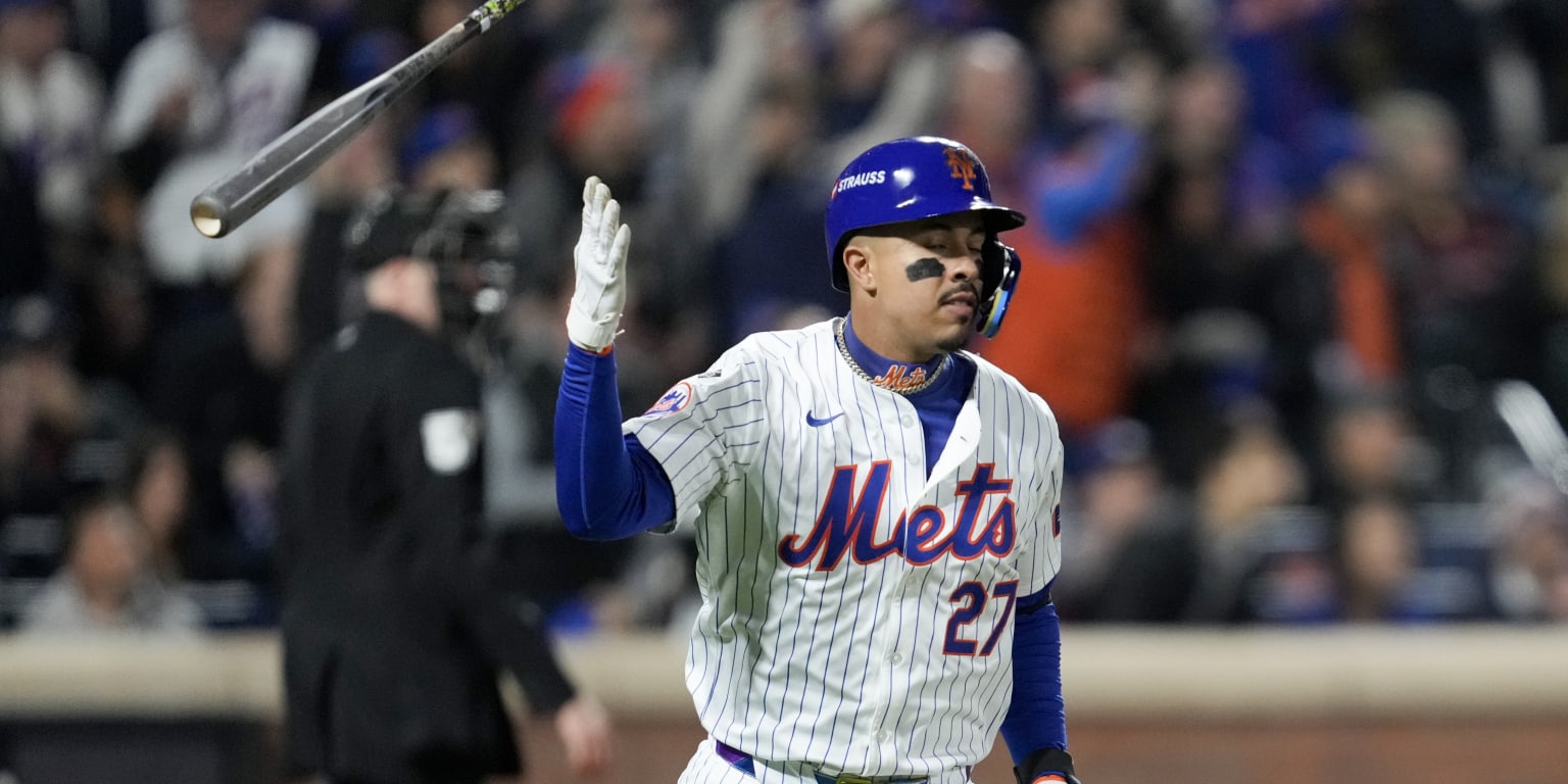 Mark Vientos homers in Game 4 of NLCS vs. Dodgers