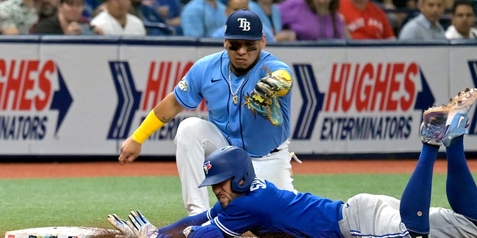 Rays allow 20 runs in home loss to Blue Jays
