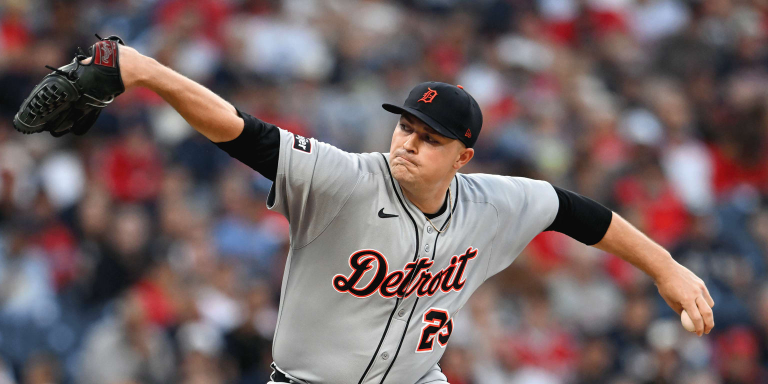 Tigers lose 7th in a row, control of division in loss to Guardians