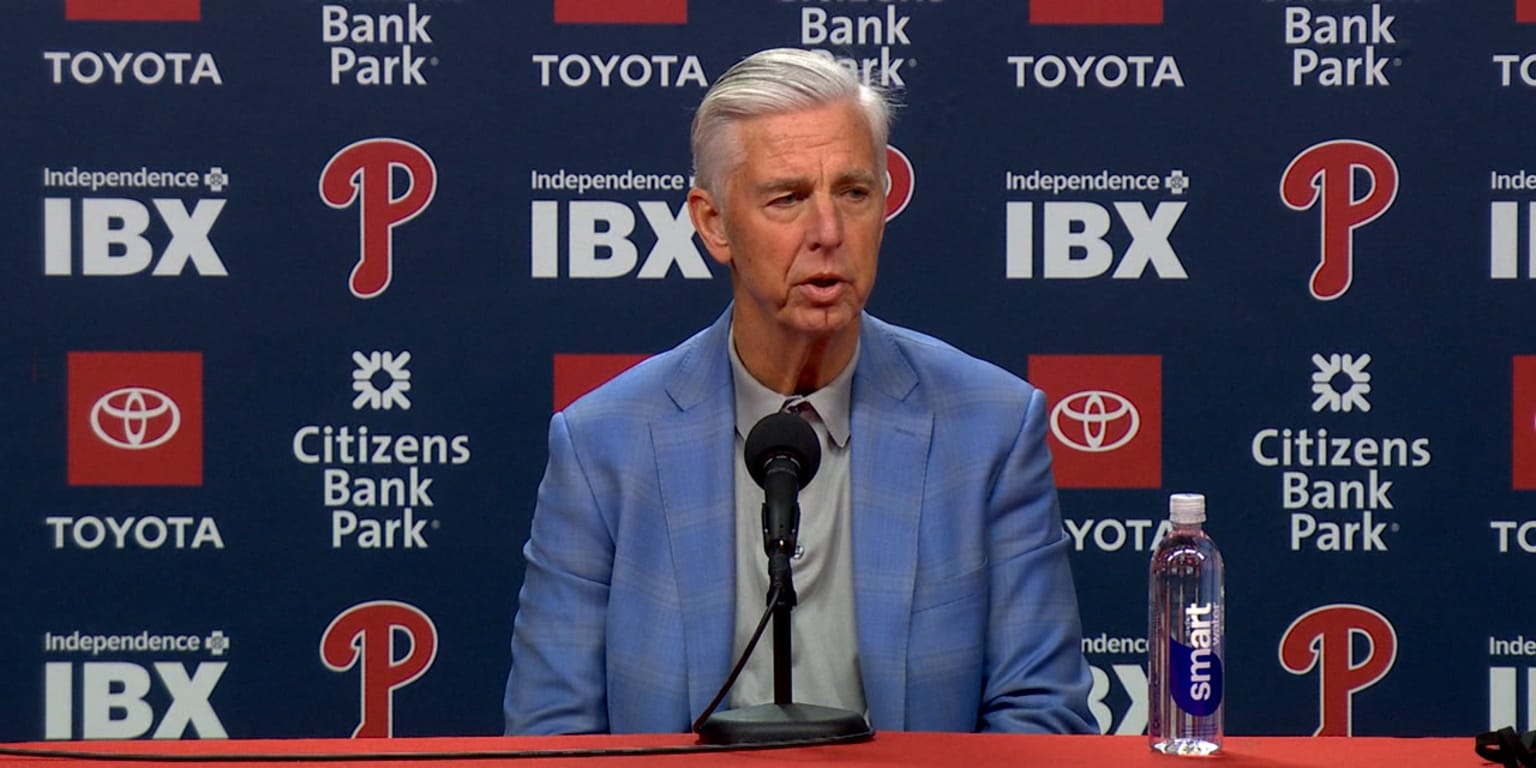 Dave Dombrowski on Phillies' offseason plans