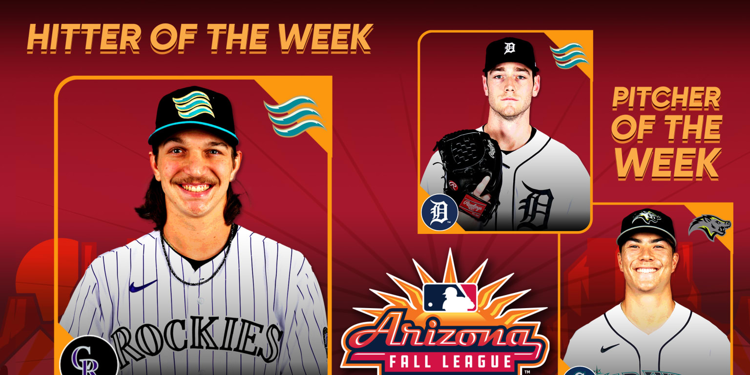 Arizona Fall League 2022 Week 1 Award Winners
