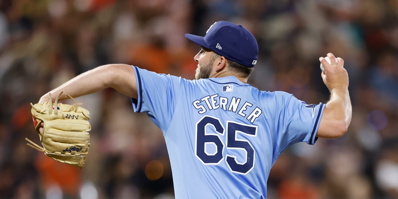 Justin Sterner makes Major League debut for Rays