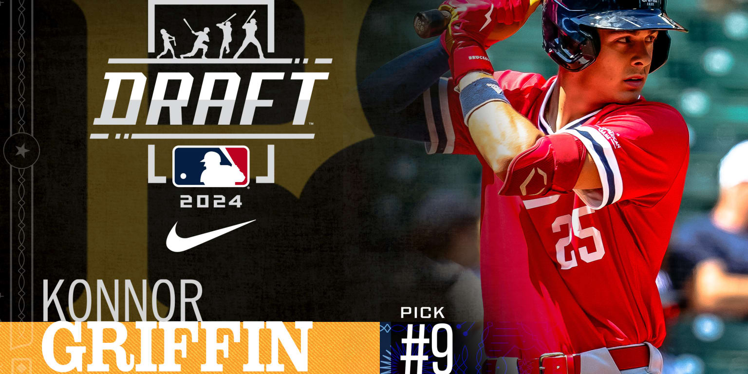 Pirates select shortstop Konnor Griffin No. 9 in 2024 MLB Draft
