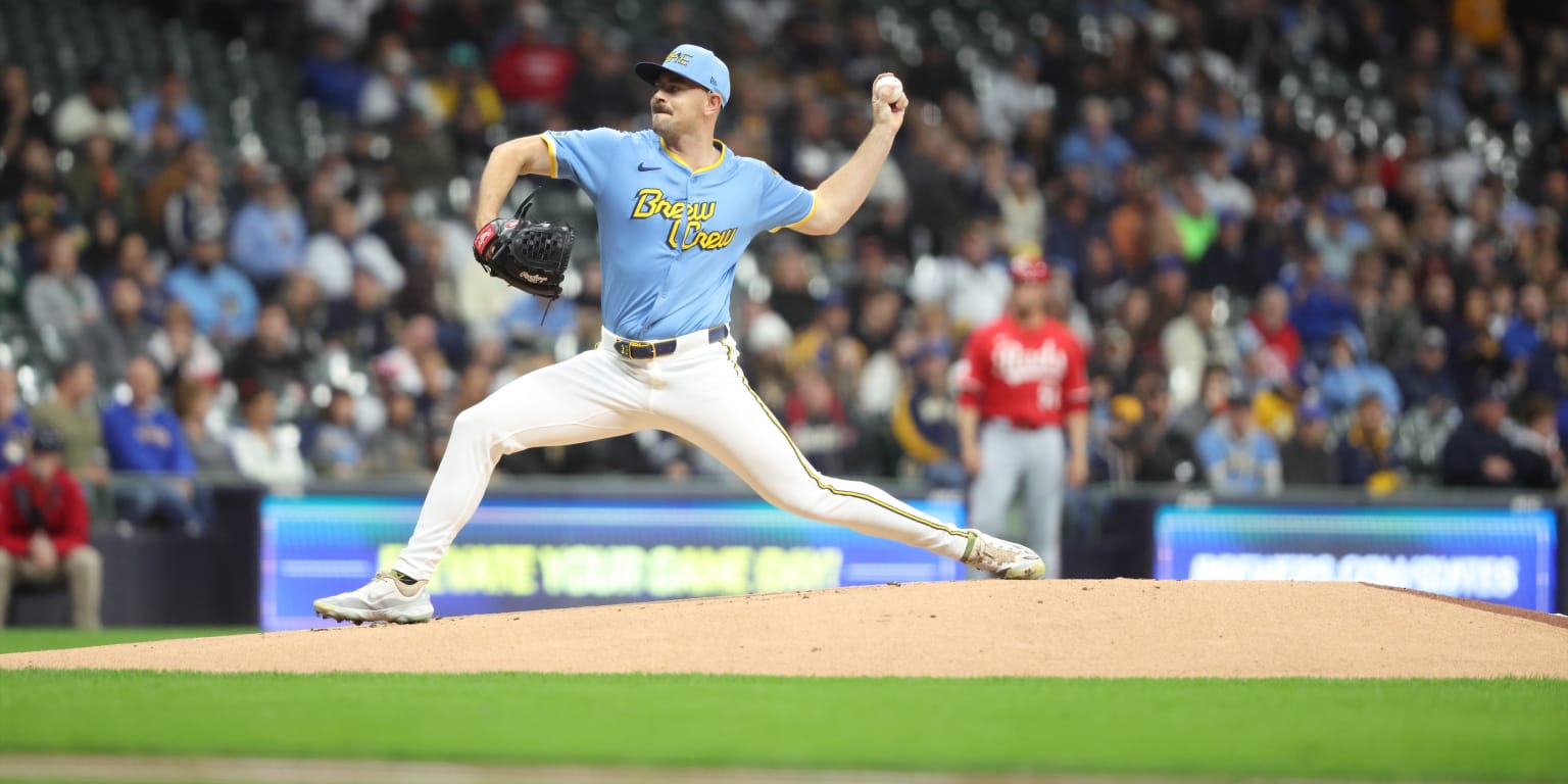 Tyler Alexander, Brewers take no-hit bid into seventh inning