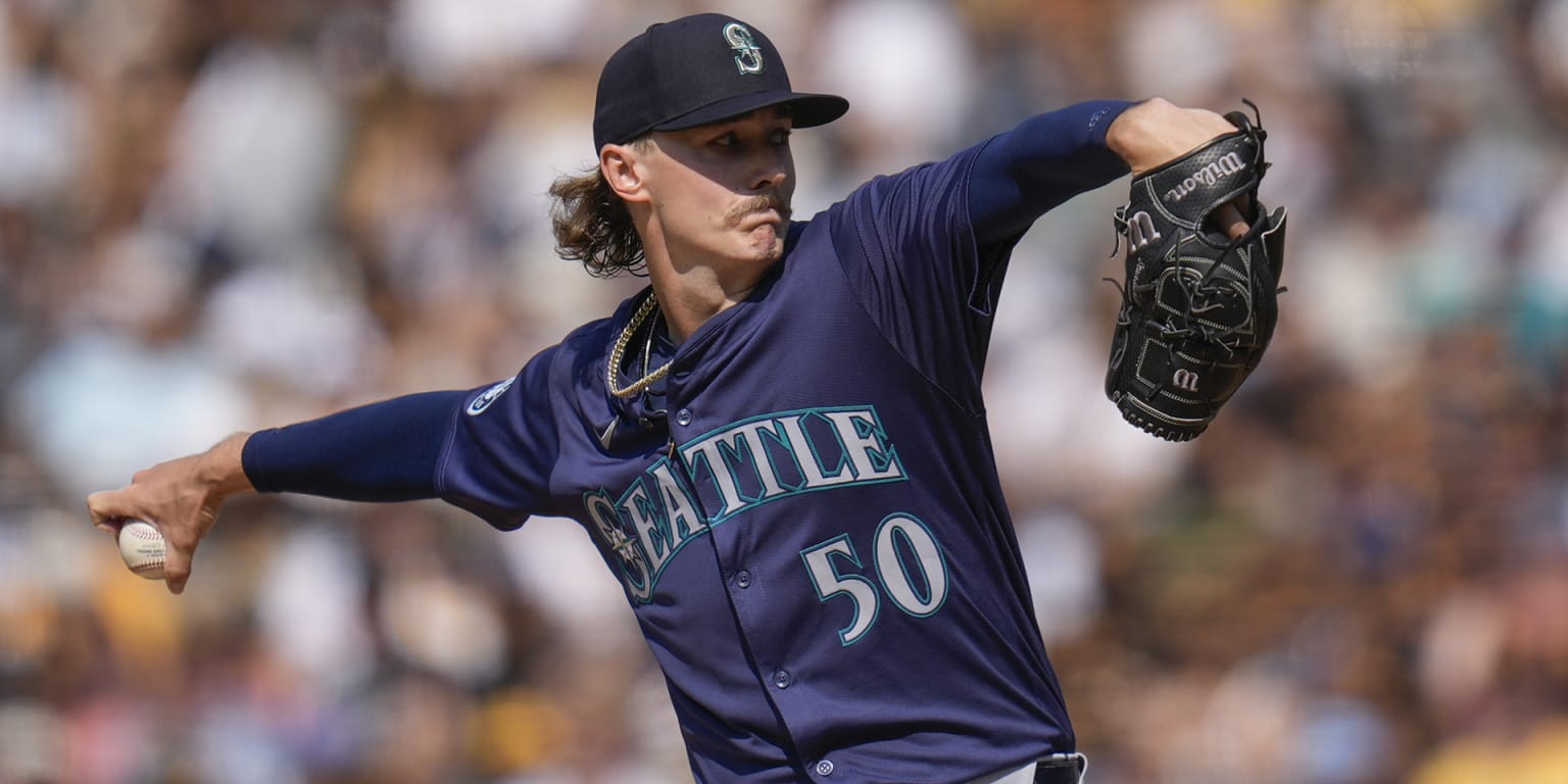 Bryce Miller leads Mariners to win over Padres