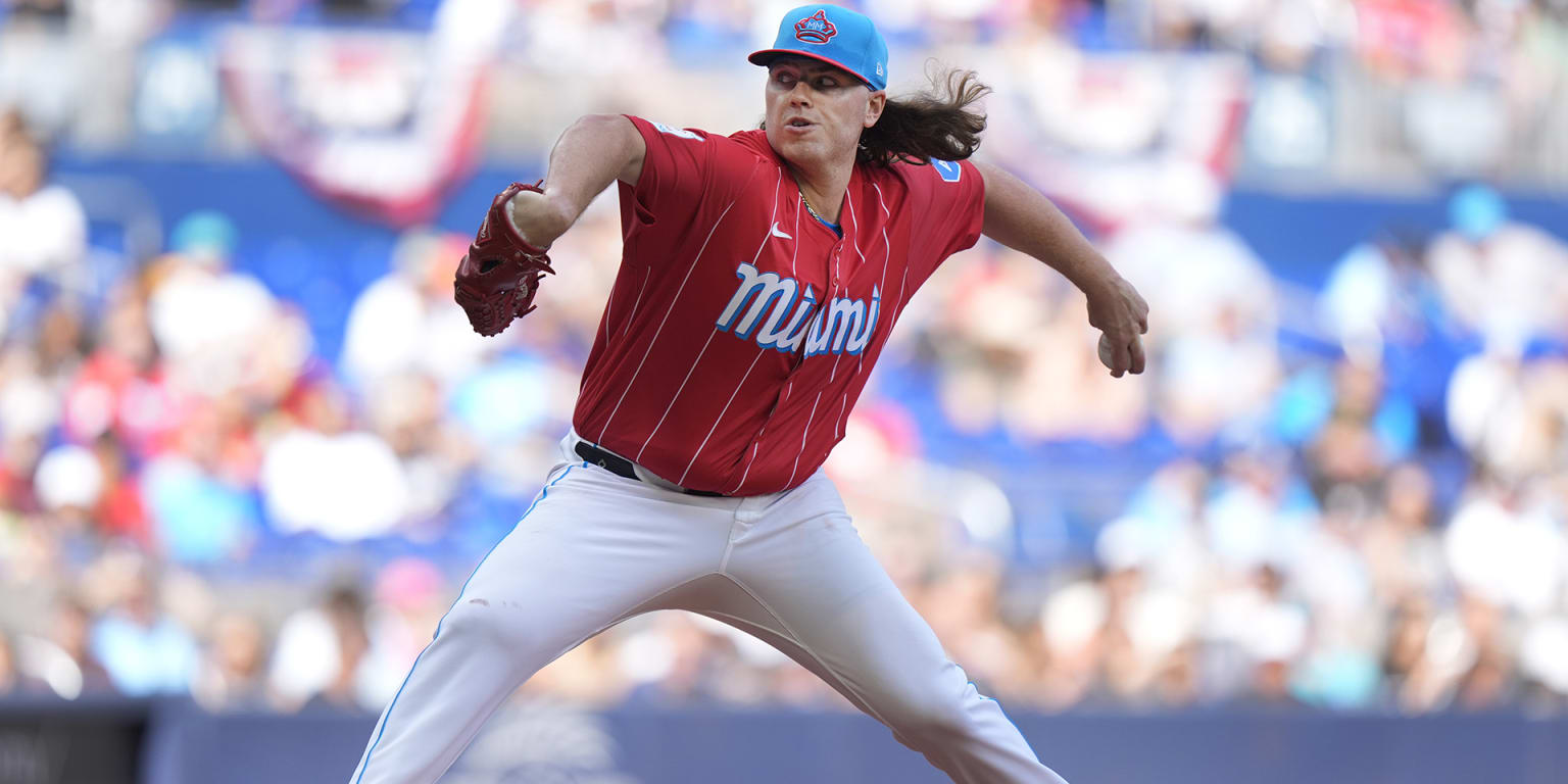 Ryan Weathers loses in 2024 Marlins debut