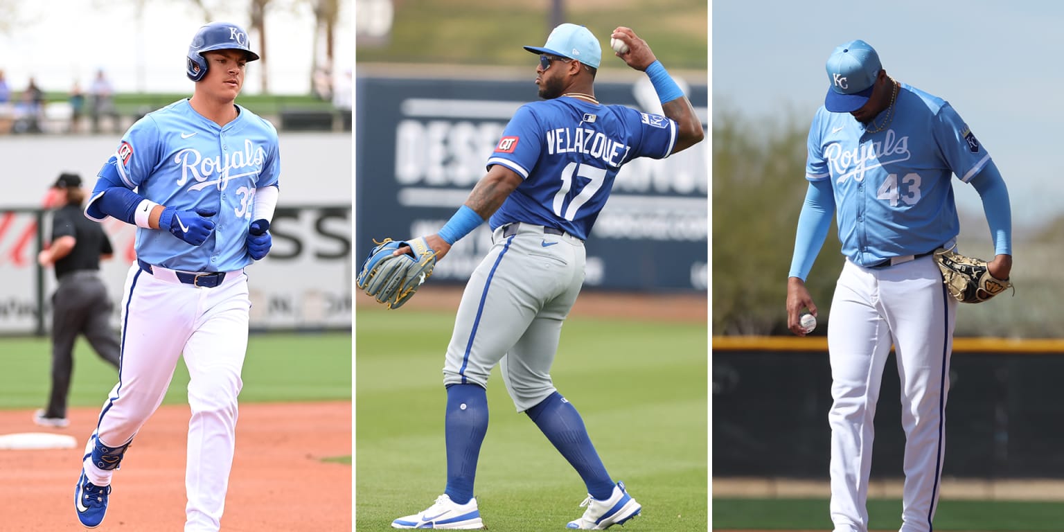 Nick Pratto, Nelson Velázquez, Carlos Hernández outrighted by Royals