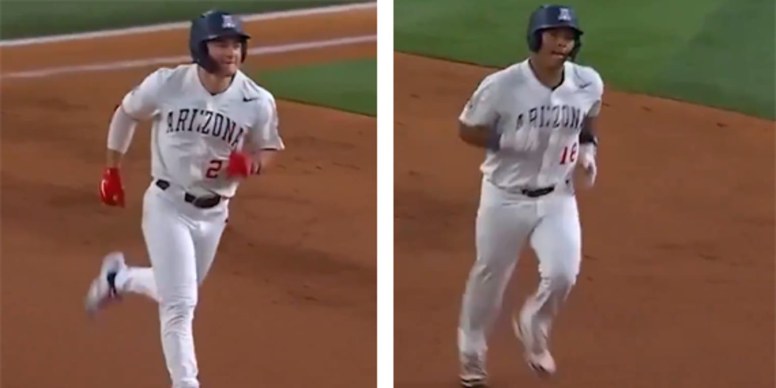 Arizona hits back-to-back homers off opposite foul poles