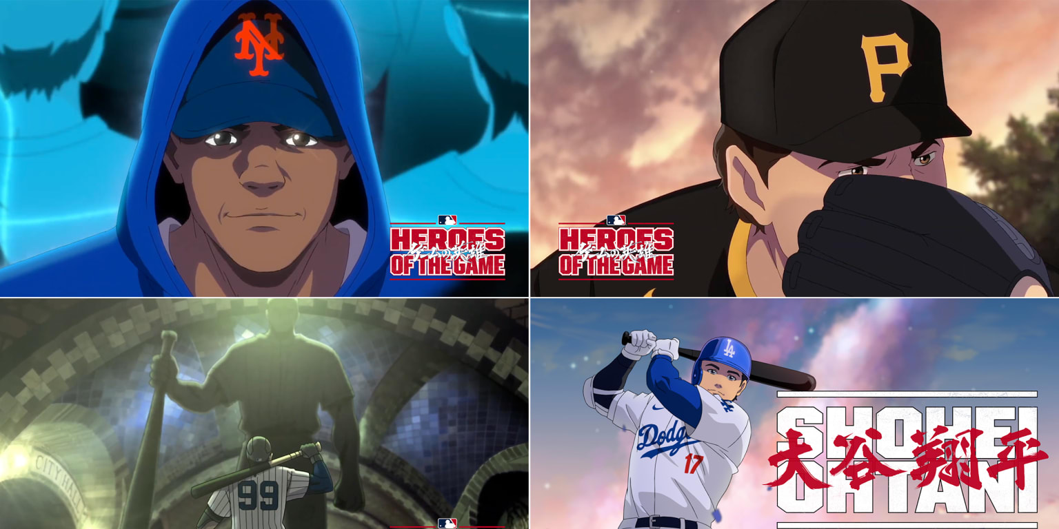 Heroes of the Game shows MLB stars as anime superheroes