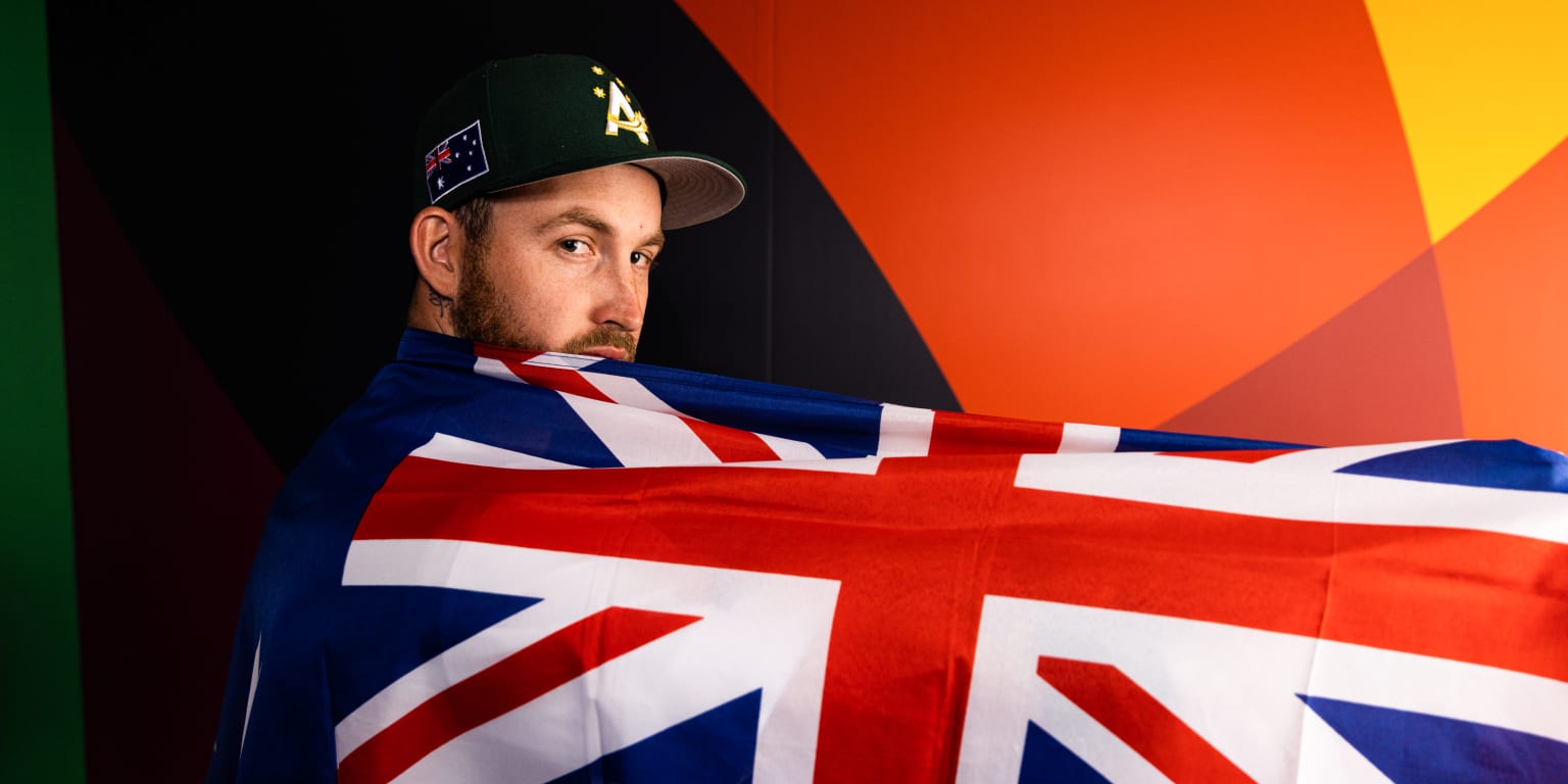 Aaron Whitefield was first a softball star