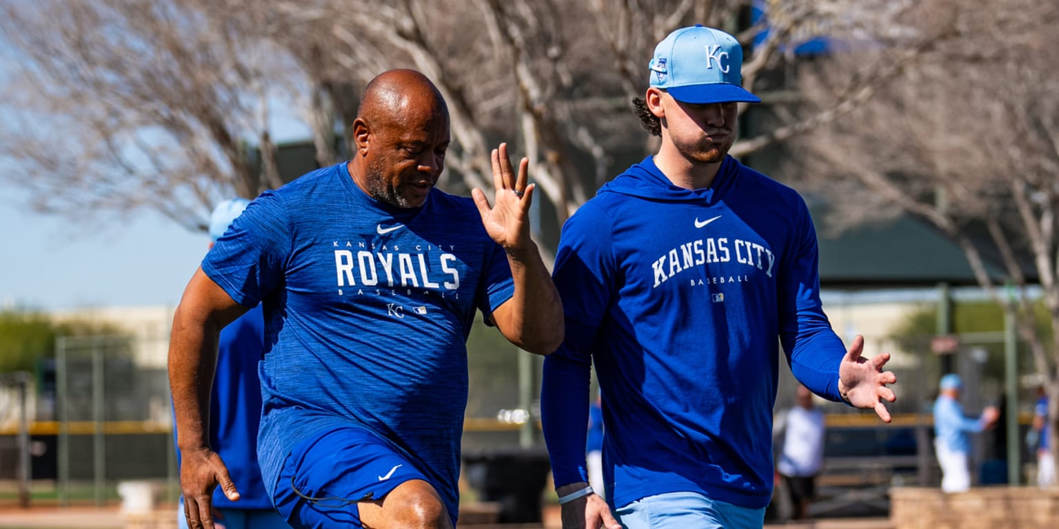 Olympian Maurice Greene helps Royals at Spring Training