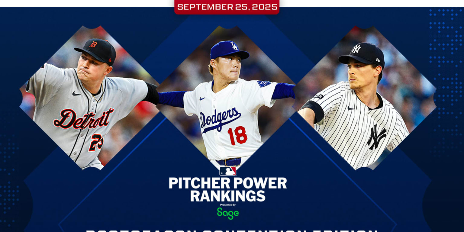 Starting Pitcher Power Rankings for 2025 postseason contenders