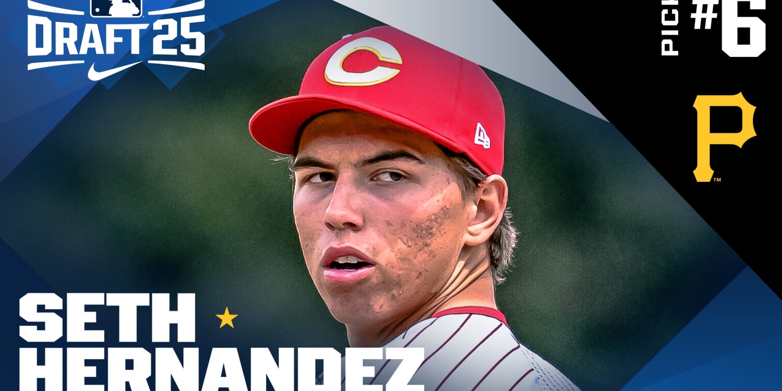 Seth Hernandez drafted No. 6 by Pirates in 2025 MLB Draft