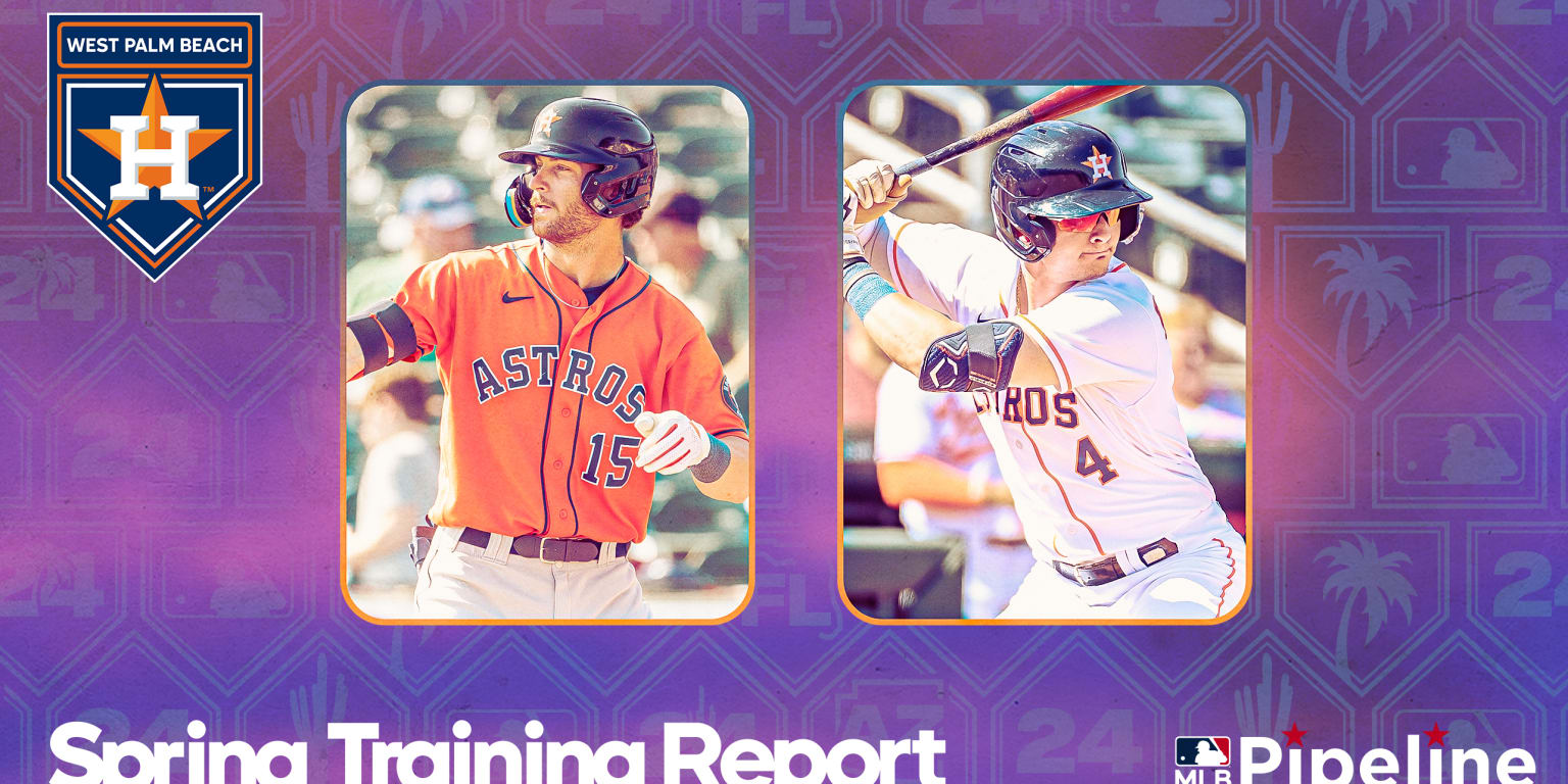Houston Astros Spring Training prospect report 2024
