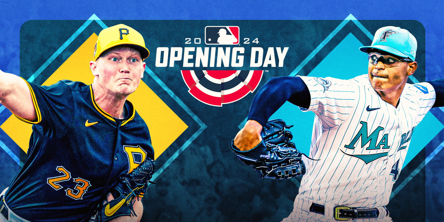 Pirates Marlins 2024 Opening Day Starting Pitchers