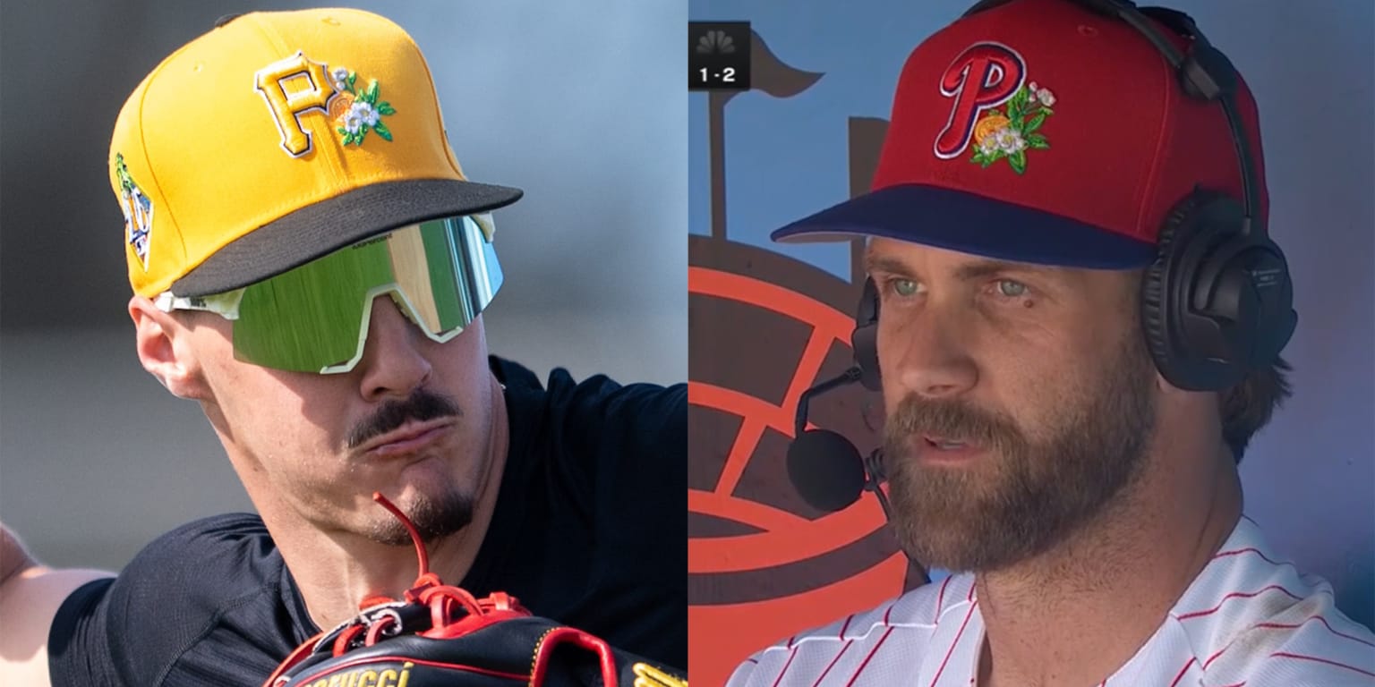 Phillies' Bryce Harper discusses Pirates prospect Konnor Griffin