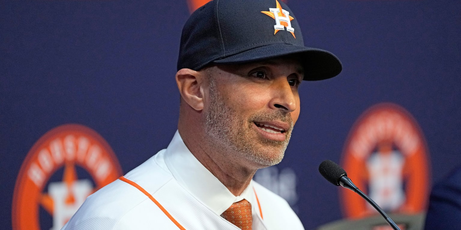 Para Espada el ser manager de Astros es "un sueño hecho realidad"