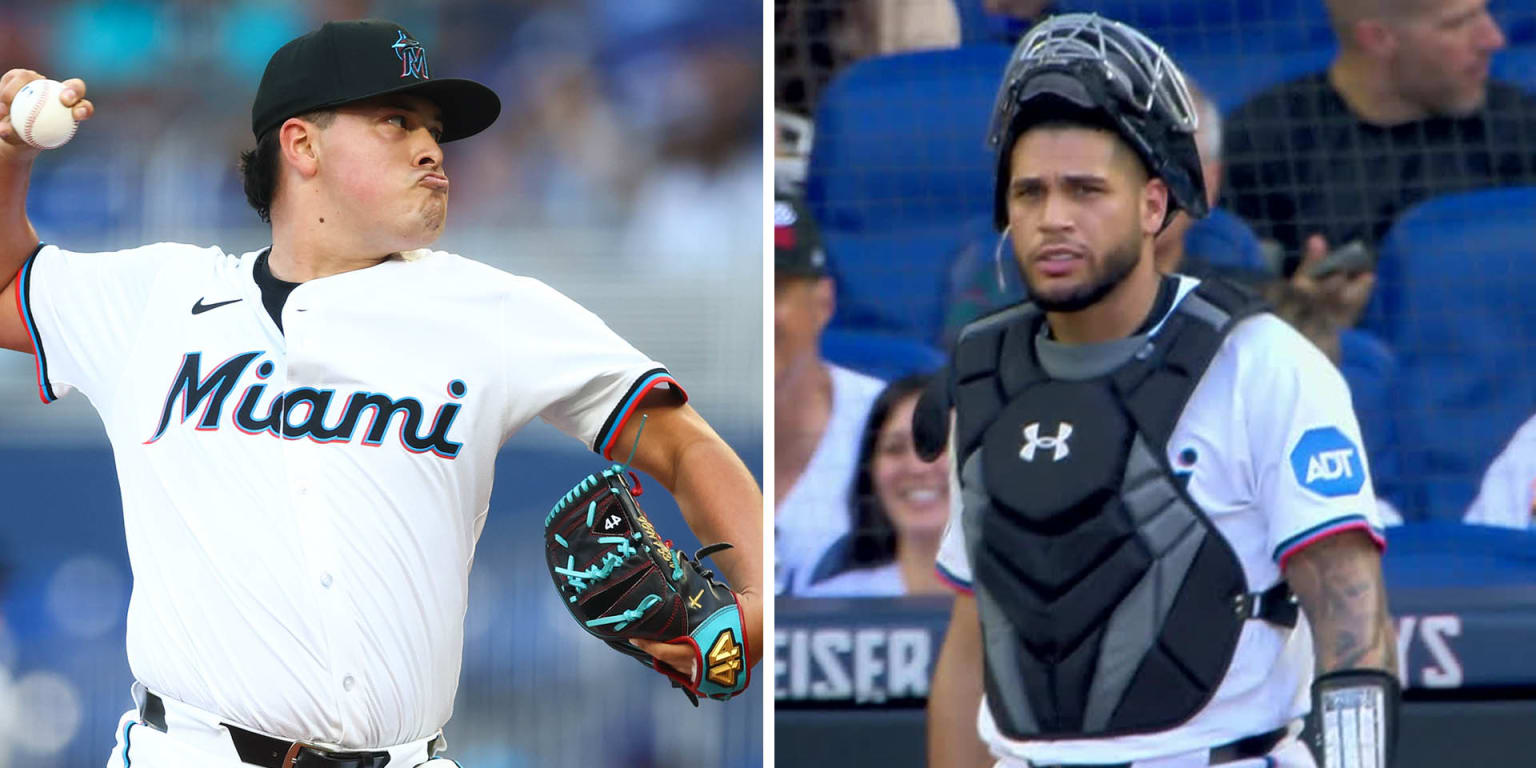 Valente Bellozo, Agustin Ramírez shine in Marlins loss