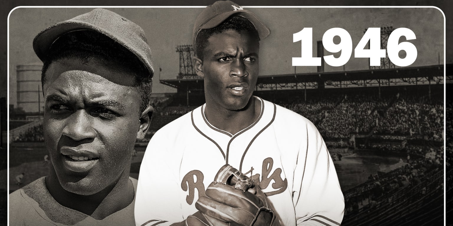 Jackie Robinson in Minor League Baseball in 1946