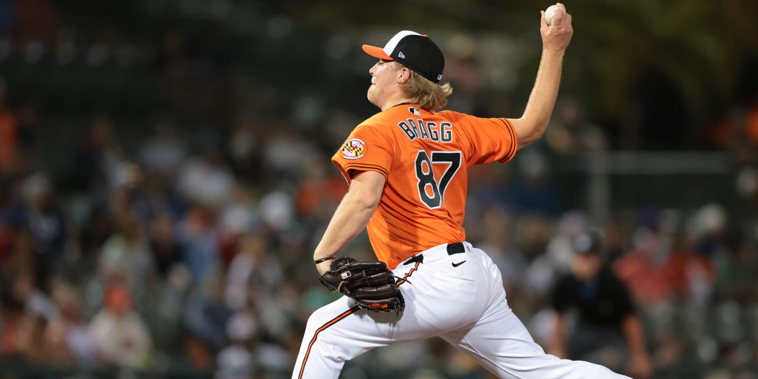 Braxton Bragg excelling in Orioles' system with new pitch mix
