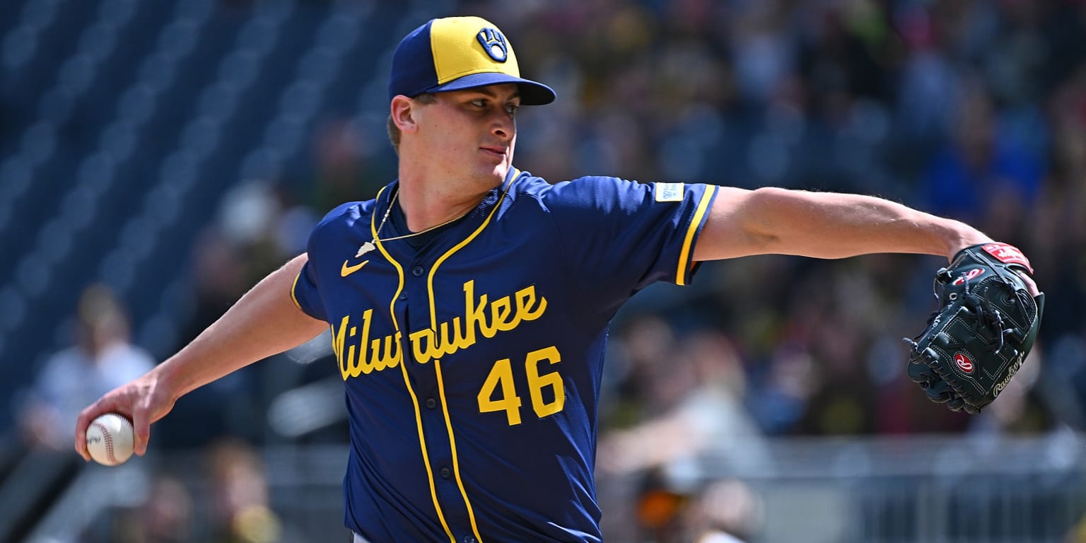 Quinn Priester has best start of season in Brewers' loss