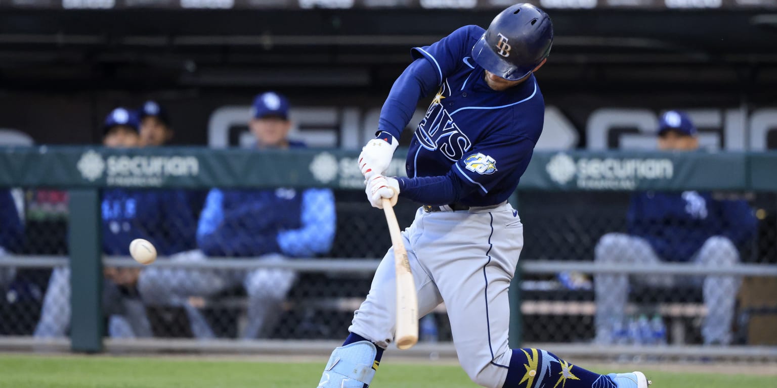Brandon Lowe finishes double shy of cycle in Rays' win over White Sox
