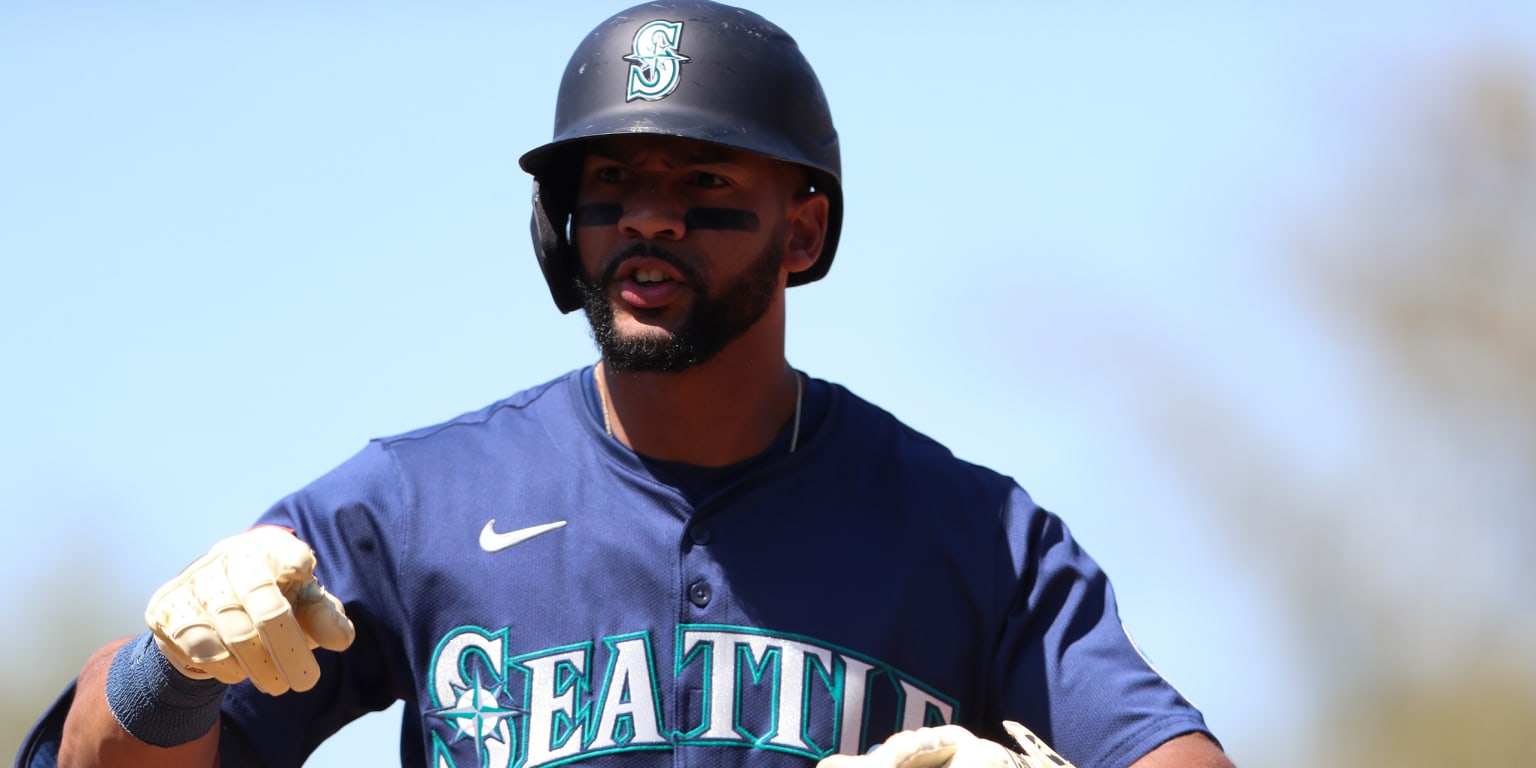 Leody Taveras embraces new opportunity with Mariners