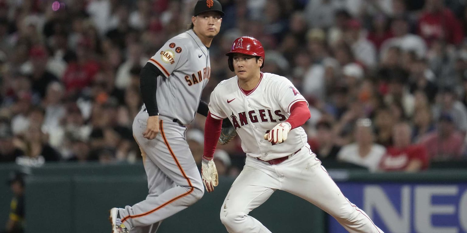 Giants fall in finale to Shohei Ohtani, Angels