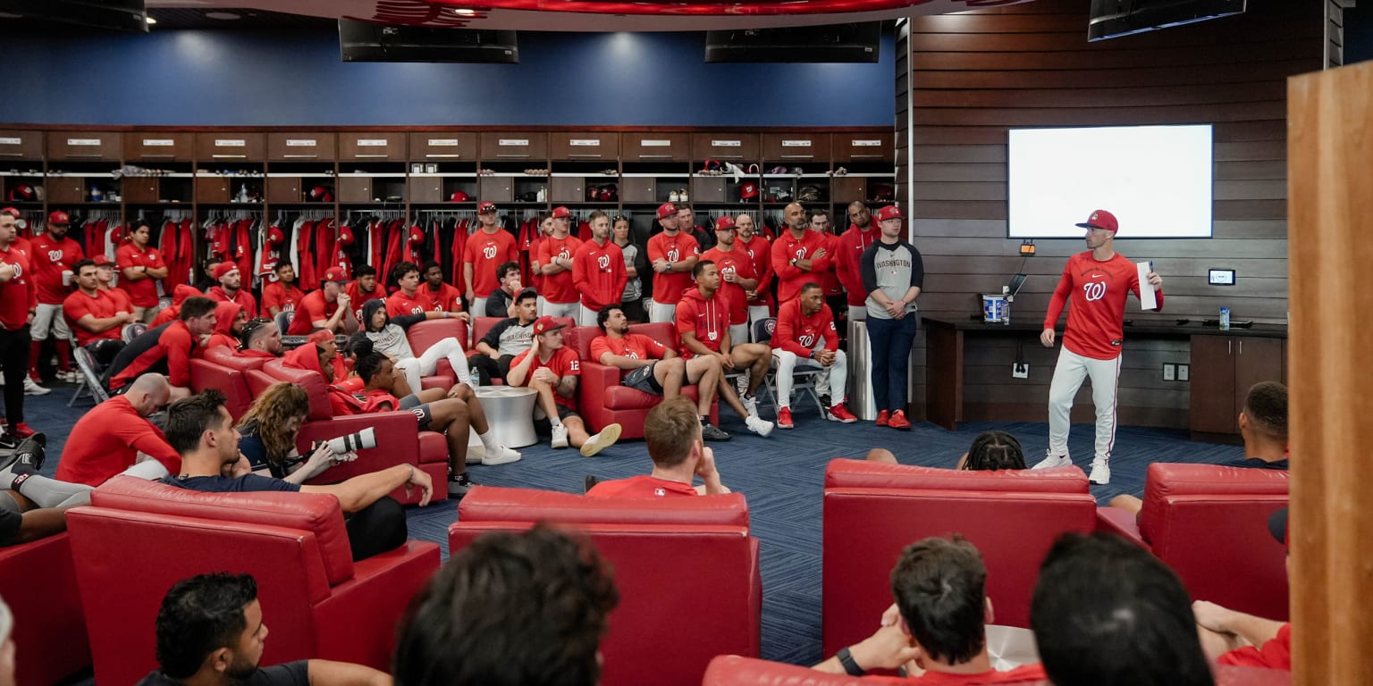 Blake Butera talks first Nationals full-squad Spring Training workout