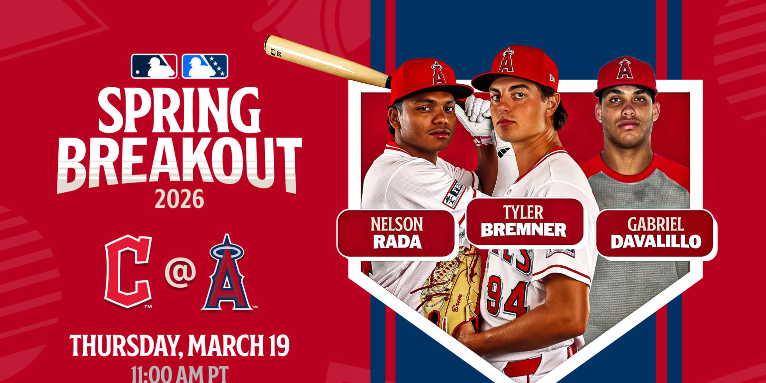 Angels Spring Breakout roster 2026