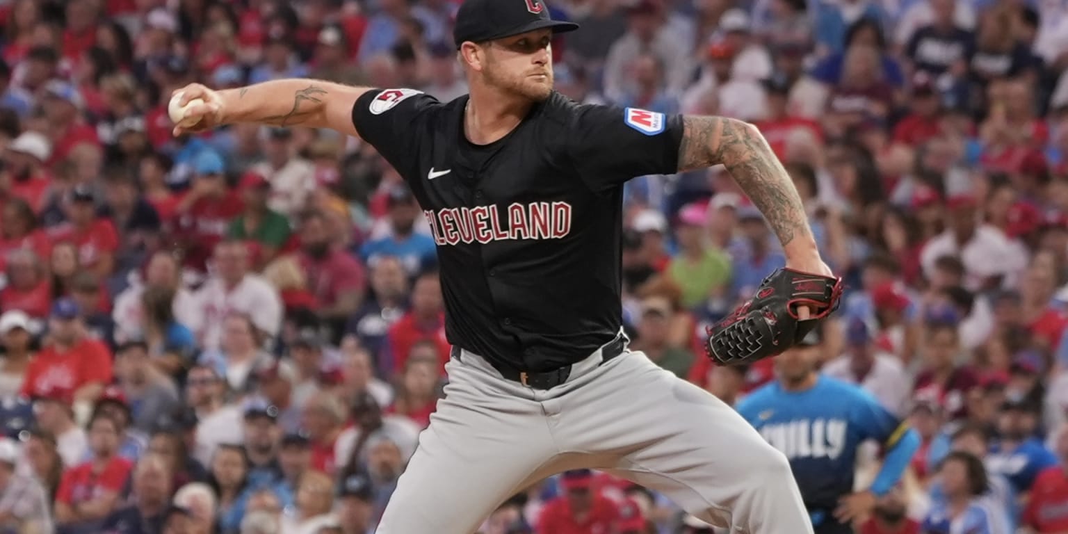 Ben Lively tosses six strong innings in Guardians' win over Phillies