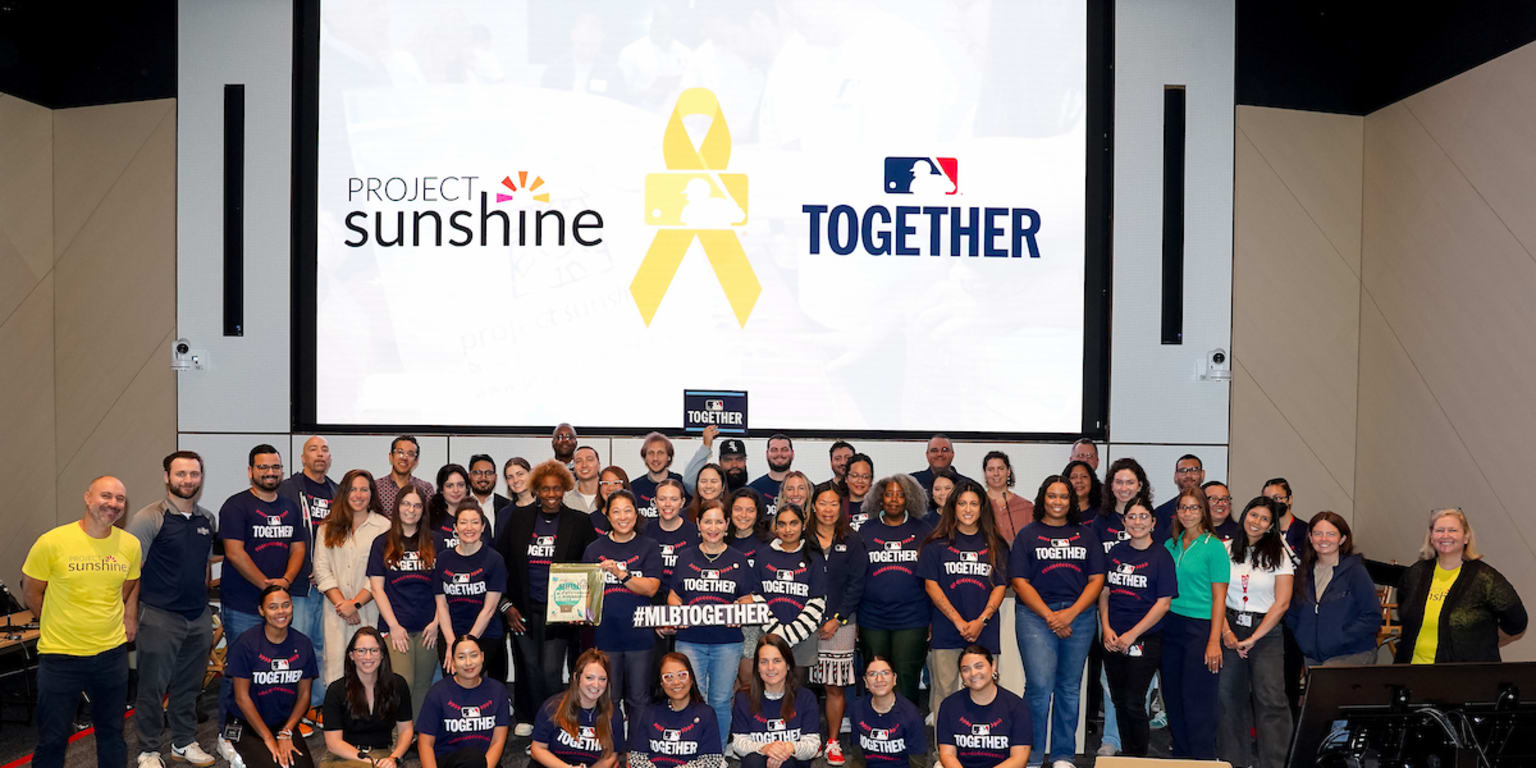 MLB partners with Project Sunshine for Childhood Cancer Awareness Month