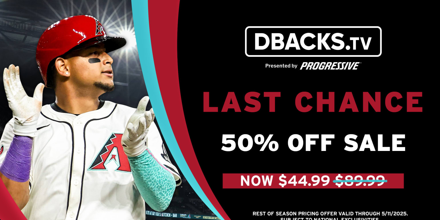 D-BACKS.TV May 2025 sale
