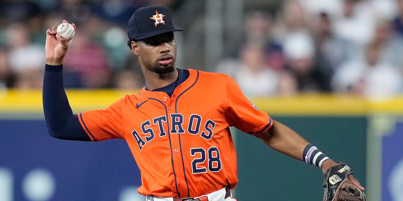 Brice Matthews MLB debut for hometown Astros