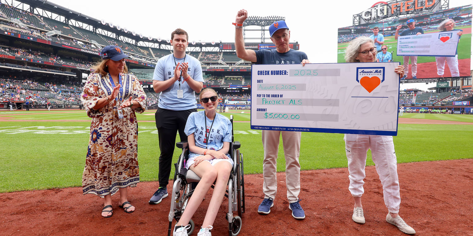 Sarah Langs honored with Amazin' Mets Foundation Legacy Award