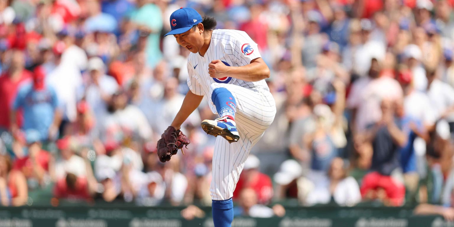 Shota Imanaga strikes out six in Cubs' win over Cardinals