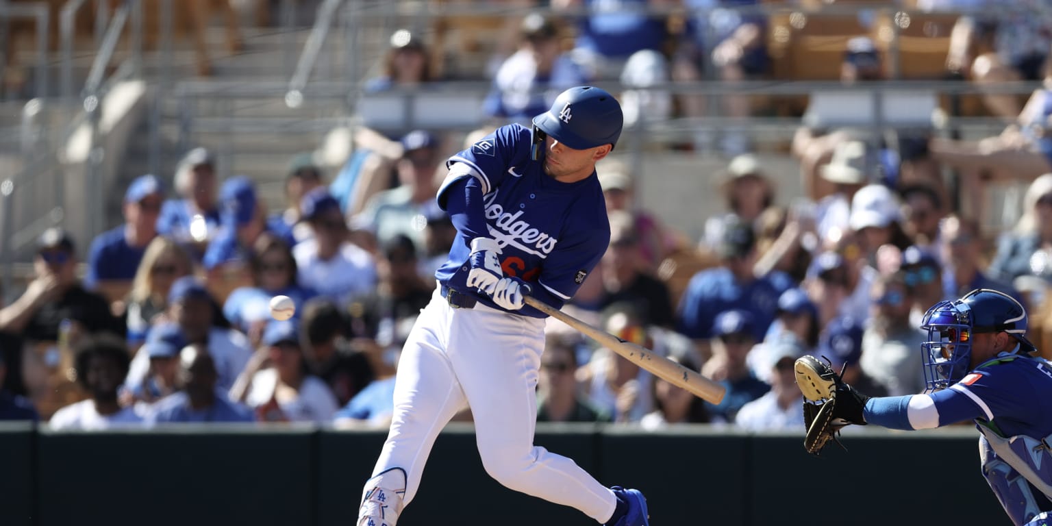 Dalton Rushing looking to impact Dodgers in 2025