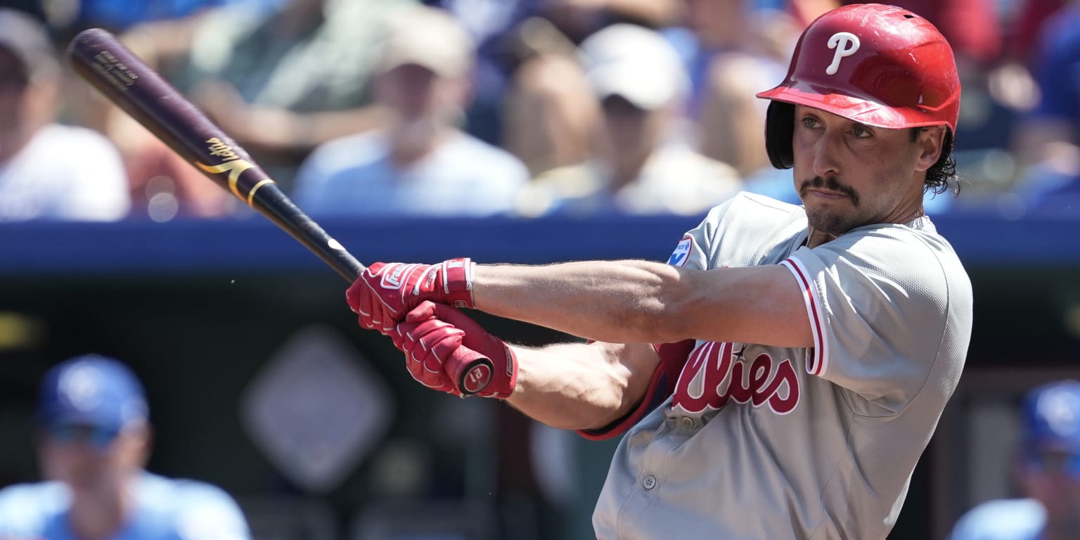 Garrett Stubbs logs four-hit game in Phillies' win over Royals