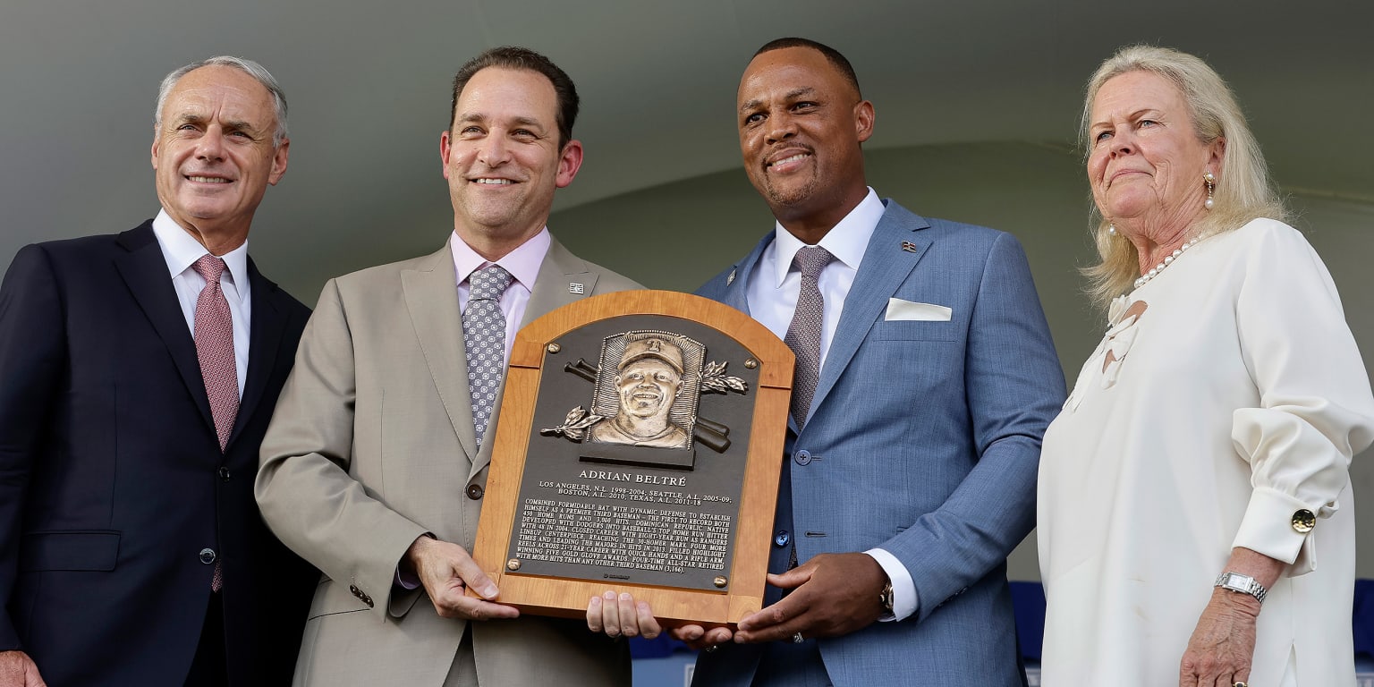 Adrian Beltré inducted into Baseball Hall of Fame