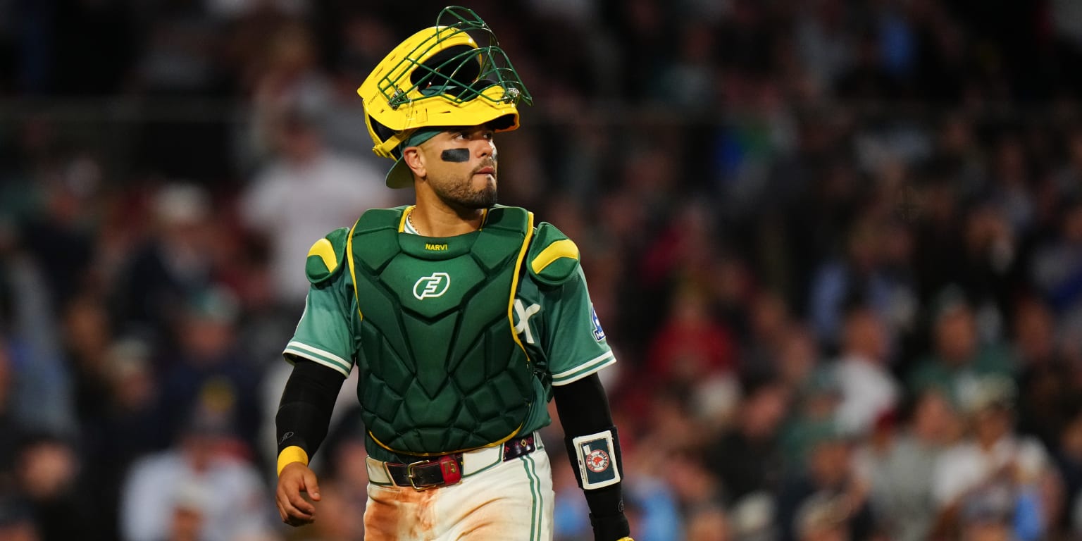 Carlos Narváez excited for 1st postseason action in AL Wild Card Series