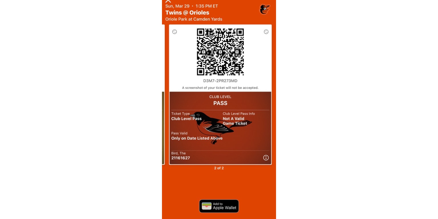 2026 Birdland Member Club Level Access
