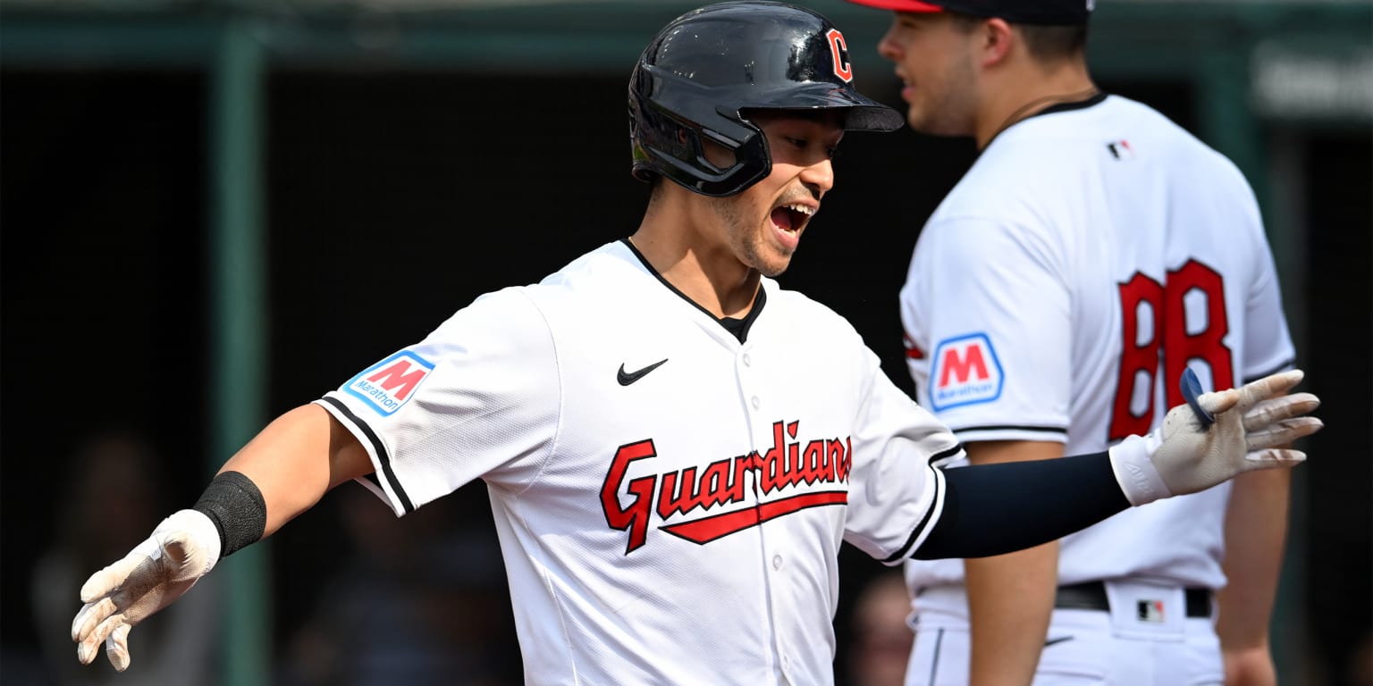 Steven Kwan one of four Guardians to homer in win