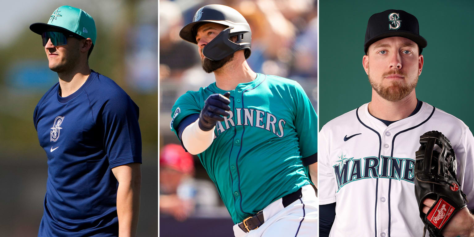 Mariners outfield position battle in Spring Training 2024