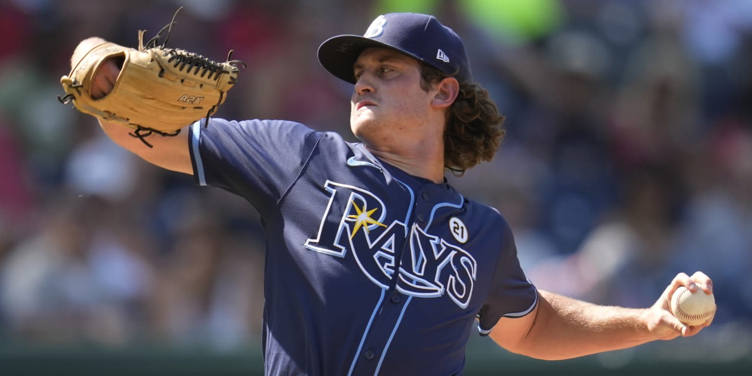 Mason Montgomery thriving as converted reliever for Rays